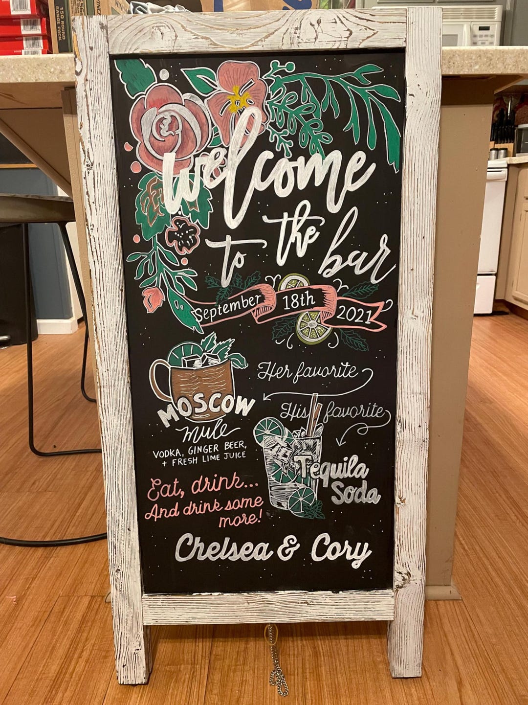 Customizable Chalkboard Signs - Etsy