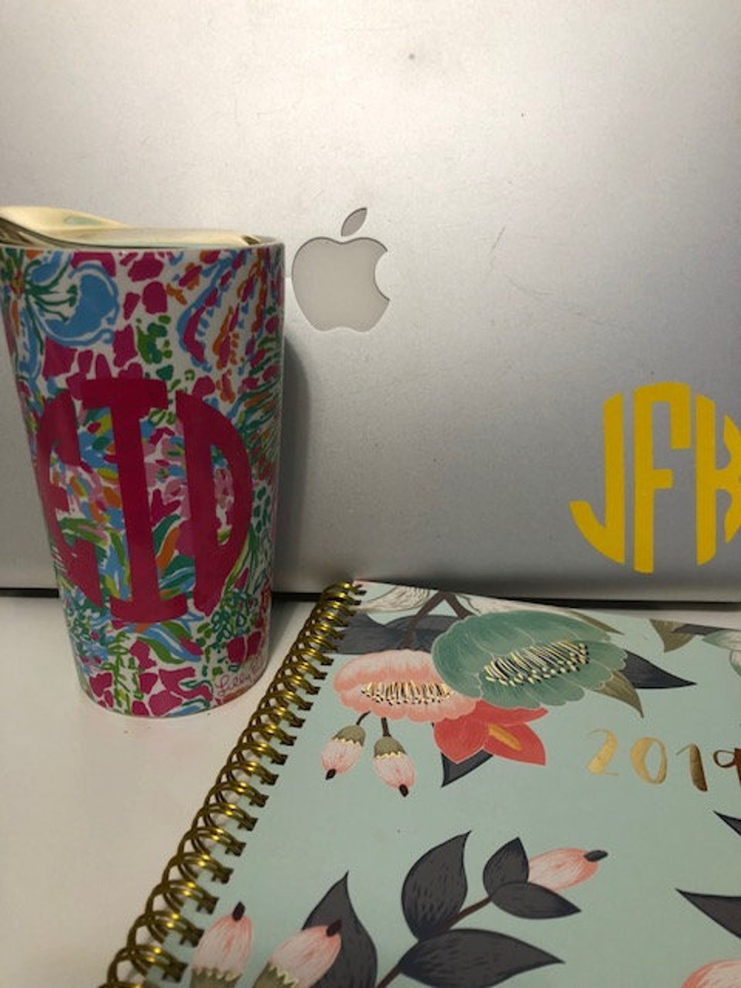 CUSTOM Monogram Vinyl Decal *FREE SHIPPING* - Etsy