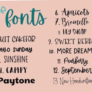 Customized Labels **multiple Fonts & Colors** - Etsy