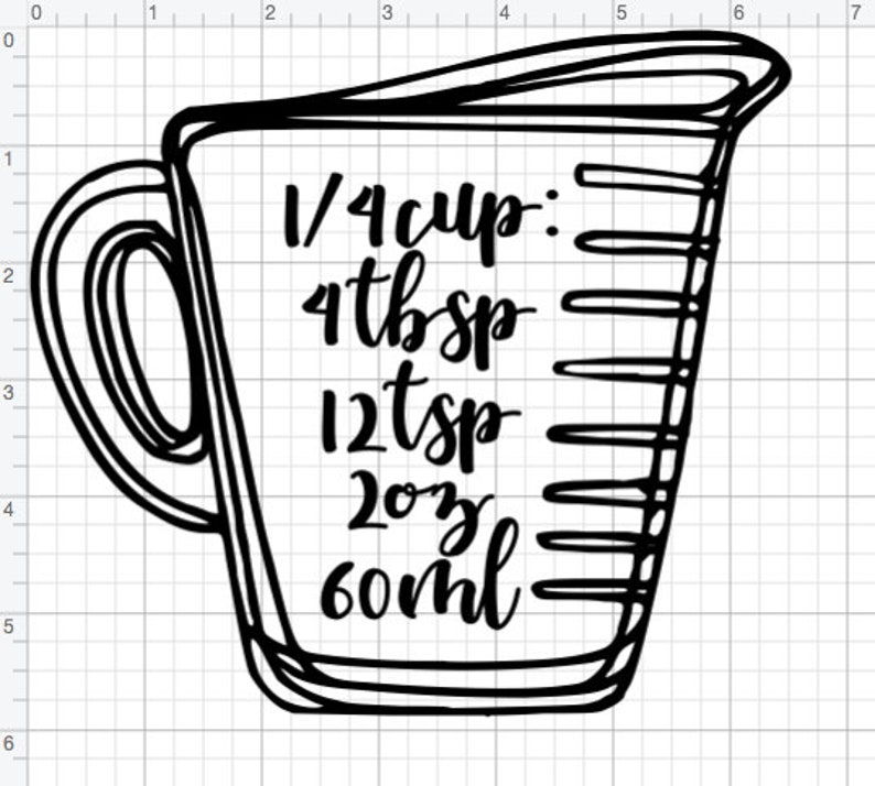 Measurement Conversion Decals - Etsy