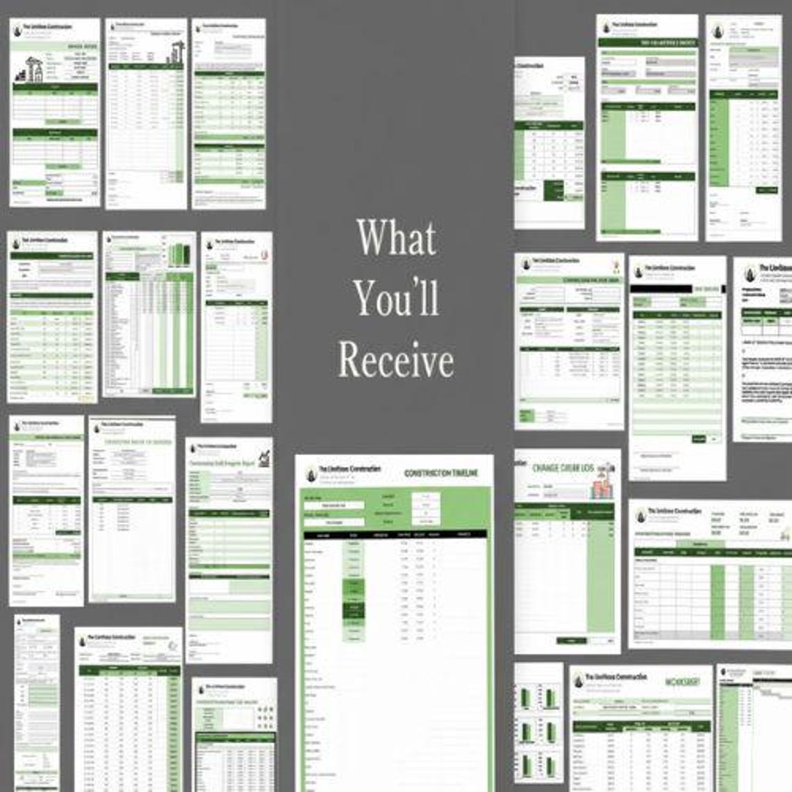 20+ Construction Excel Template Bundle | Contractor Project Cost ...