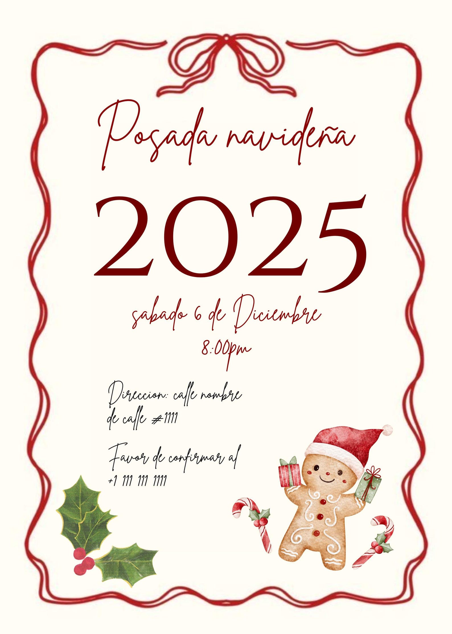 Christmas Party Posada Invites Bundle of 3 Printables - Etsy