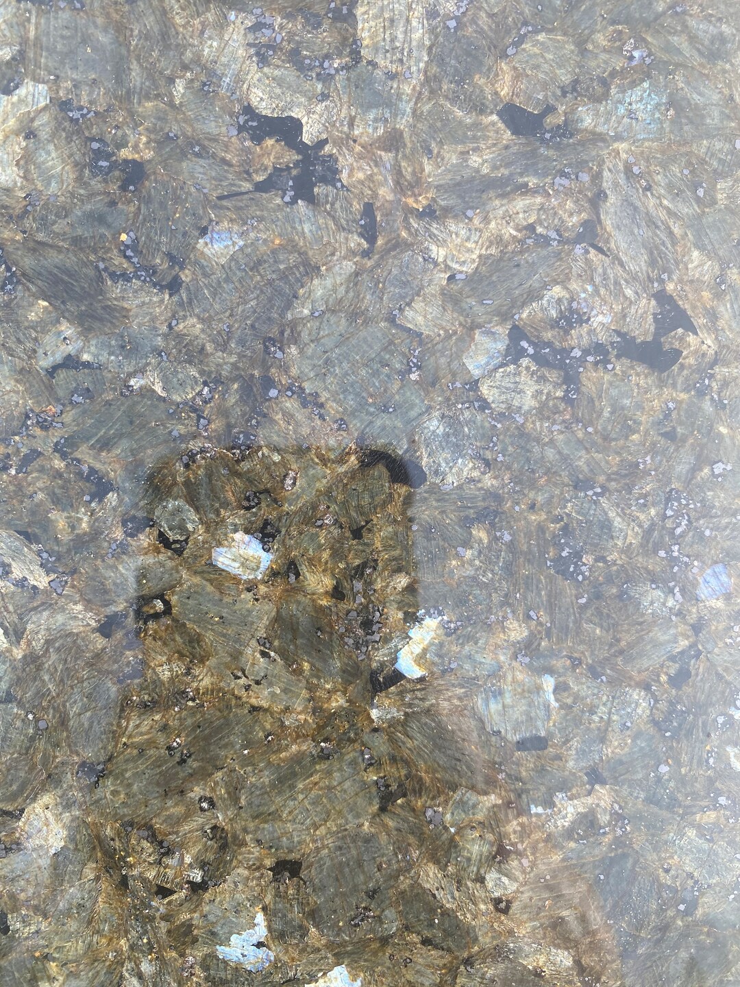 Mica Granite Raw Slab Display Centerpiece - Etsy