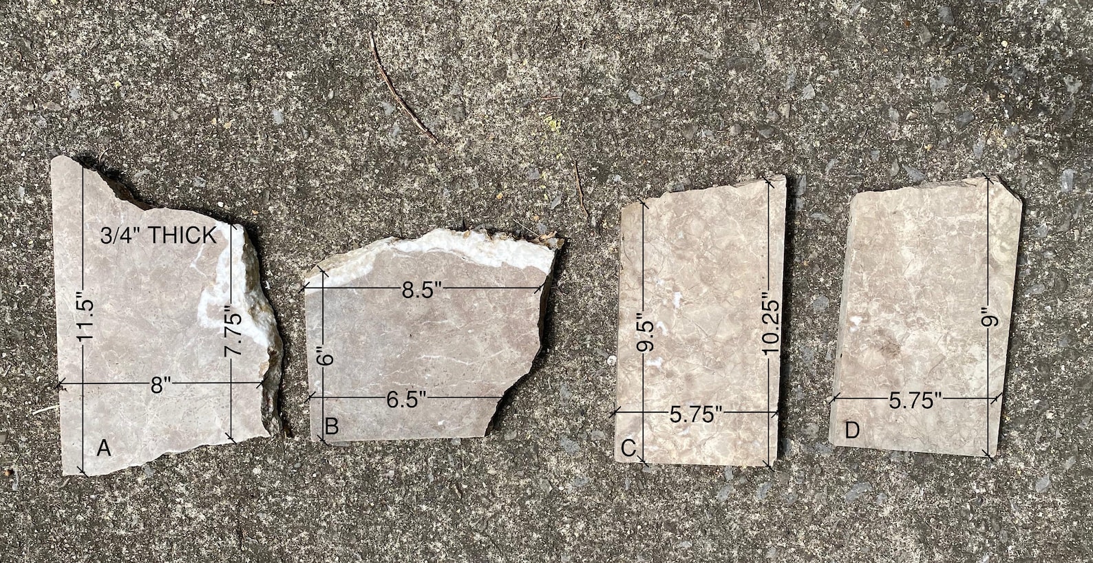 Quartzite Raw Slab Display Centerpiece - Etsy