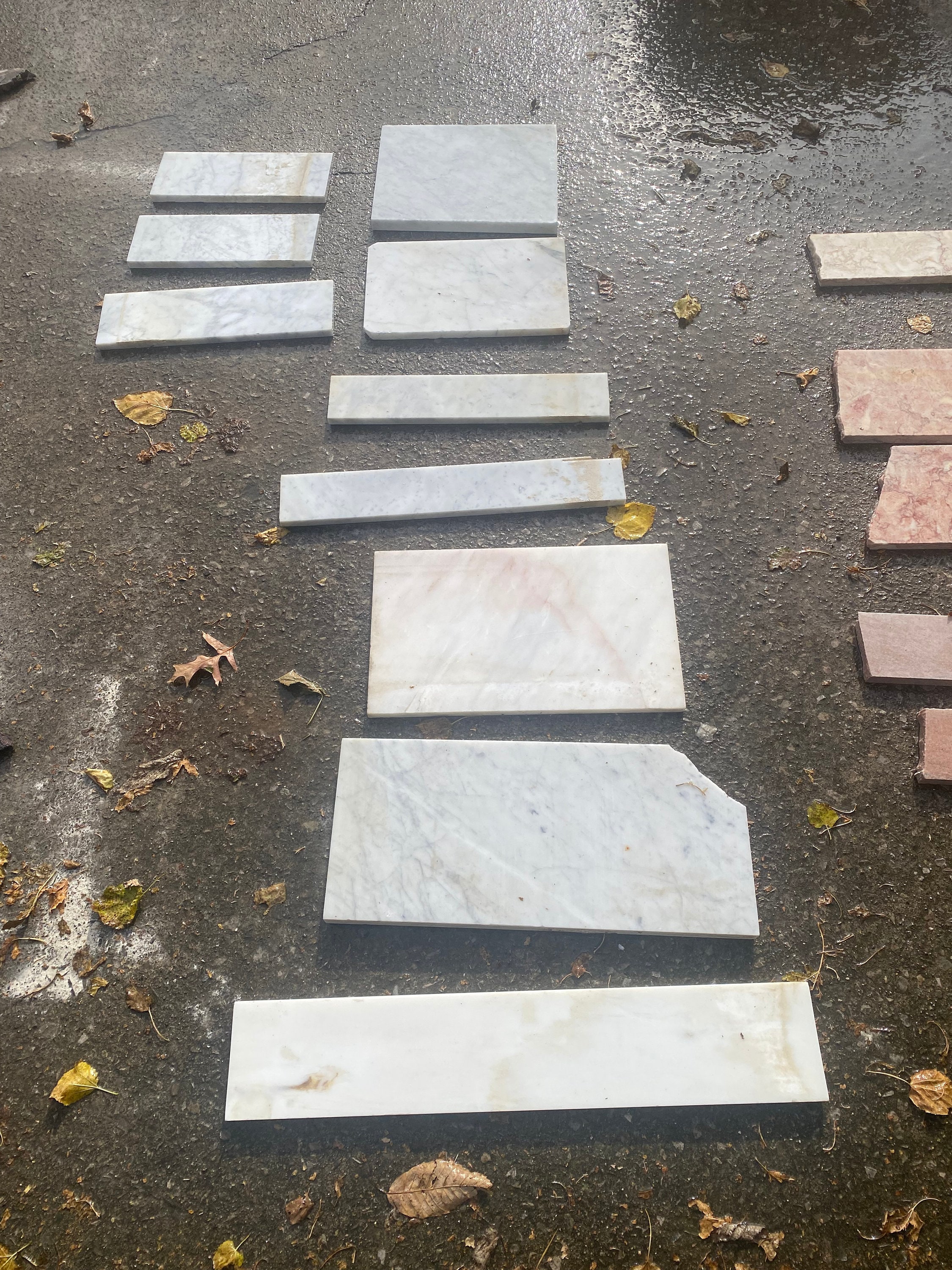 Raw White Marble Stone