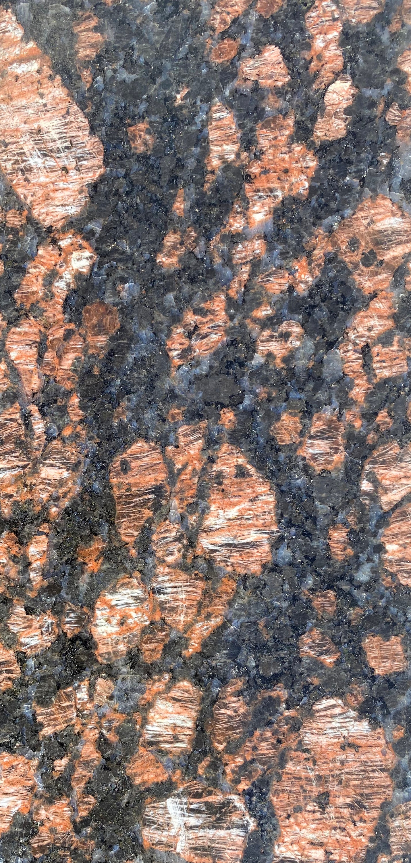 Red and Black Granite Raw Slab Display Centerpiece - Etsy