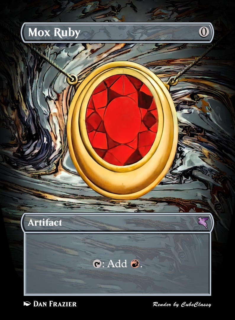 Custom Made Proxy MTG Mox Cards - Etsy