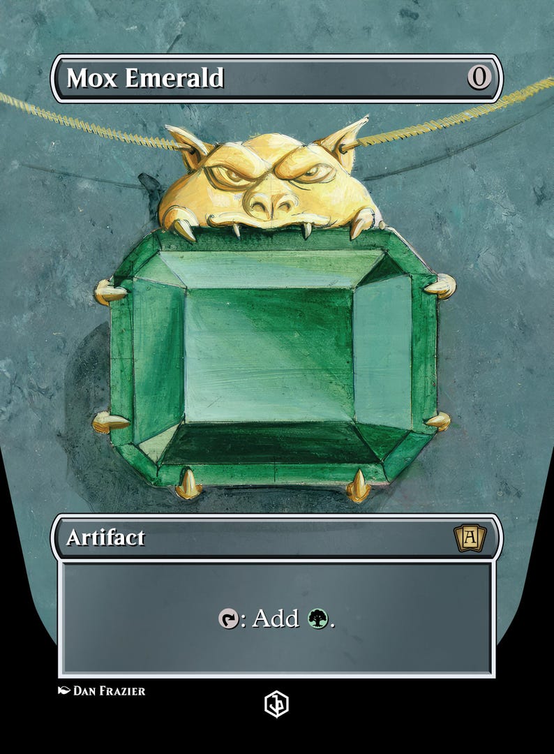 Custom Made Proxy MTG Mox Cards - Etsy