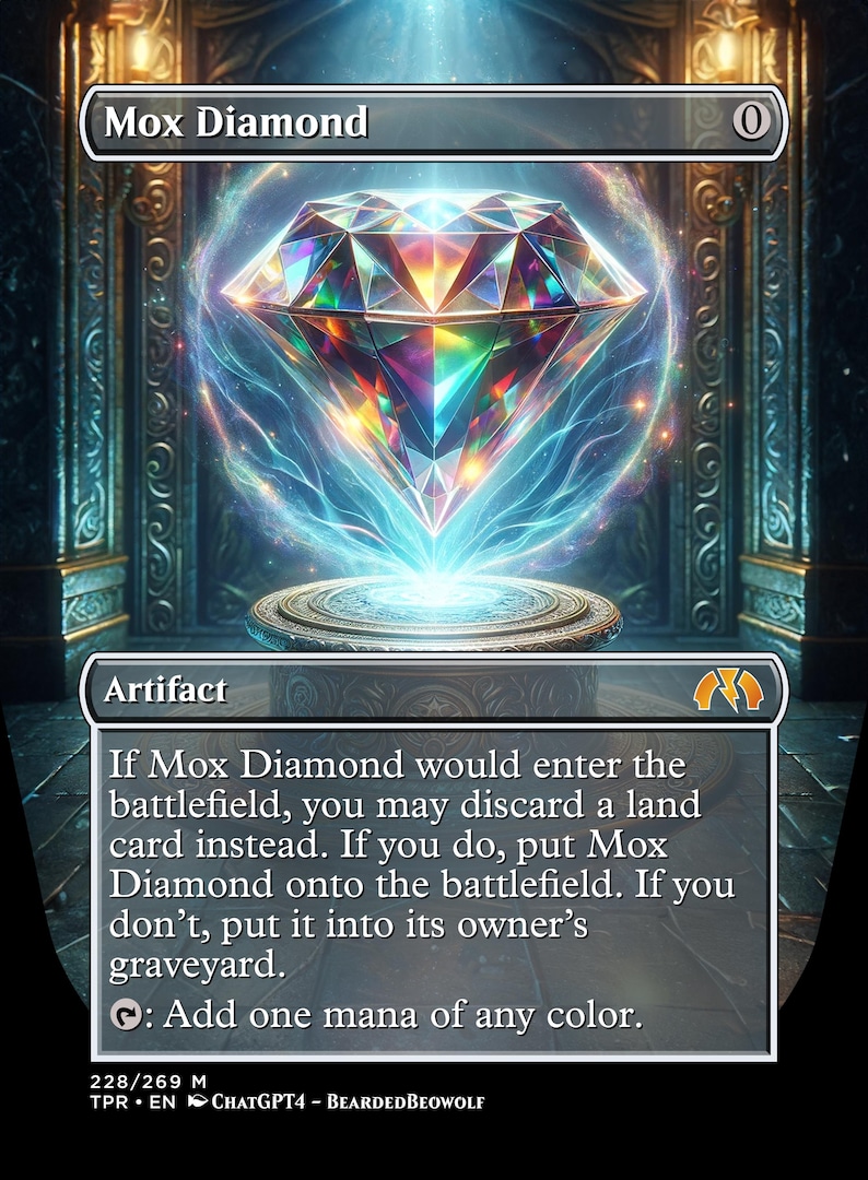 Custom Made Proxy MTG Mox Cards - Etsy