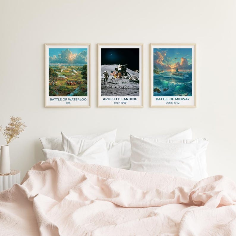 Apollo 11 Poster Historical Moon Landing Nasa Poster Print Space ...