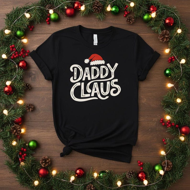 Daddy Claus PNG Bundle, Dad Christmas Designs, Santa Hat (sublimation ...