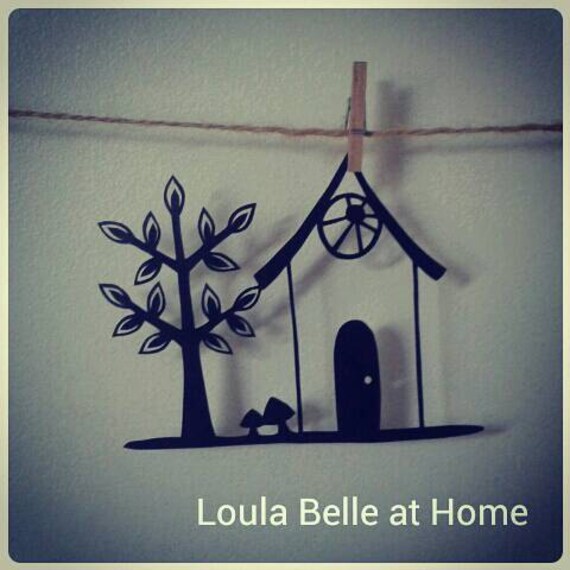 Art & Collectibles an original mini papercut by Loula Belle at Home ...