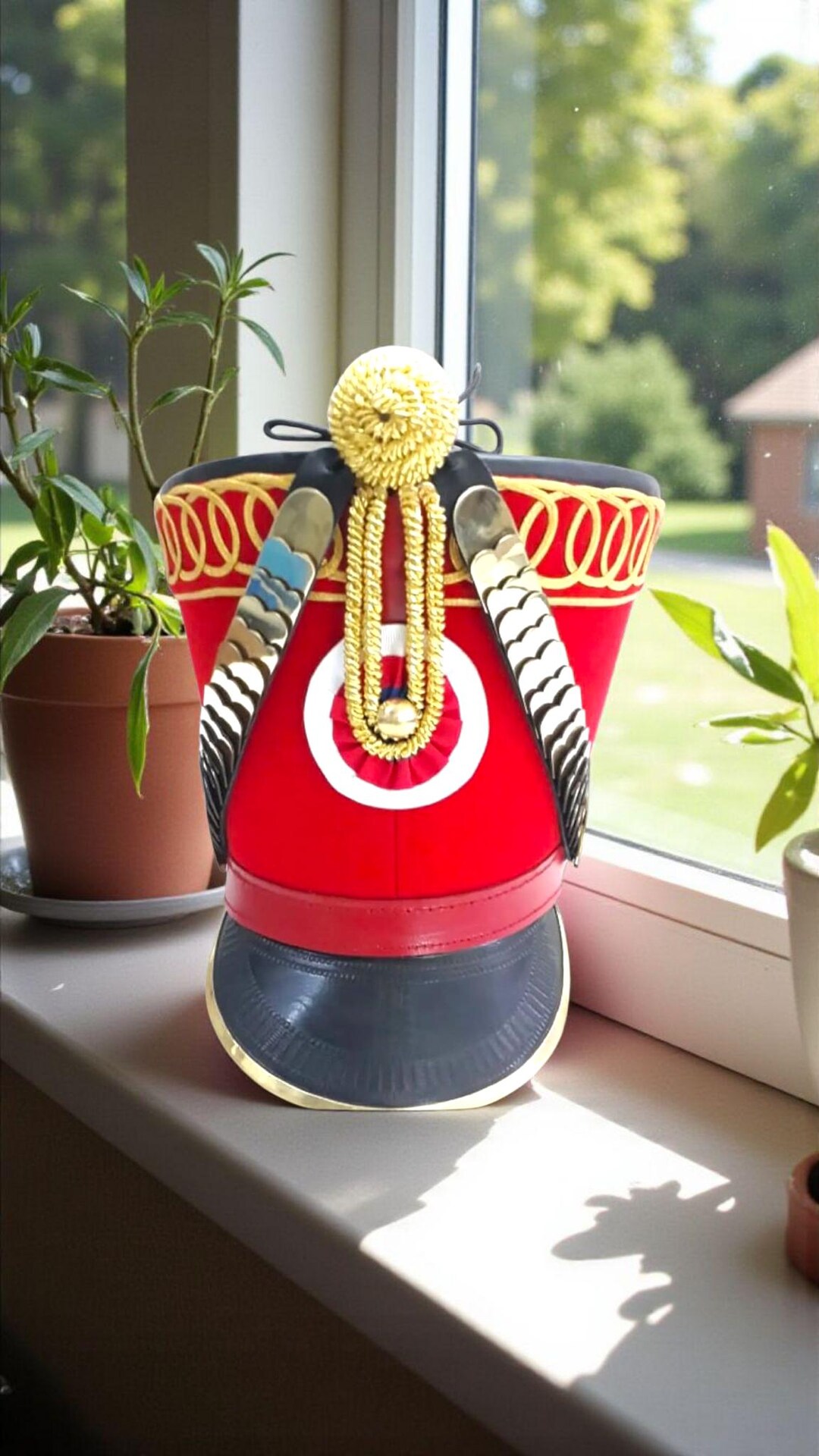 Napoleonic Prussian Officer Shako Hat With Complete Accessories - Etsy