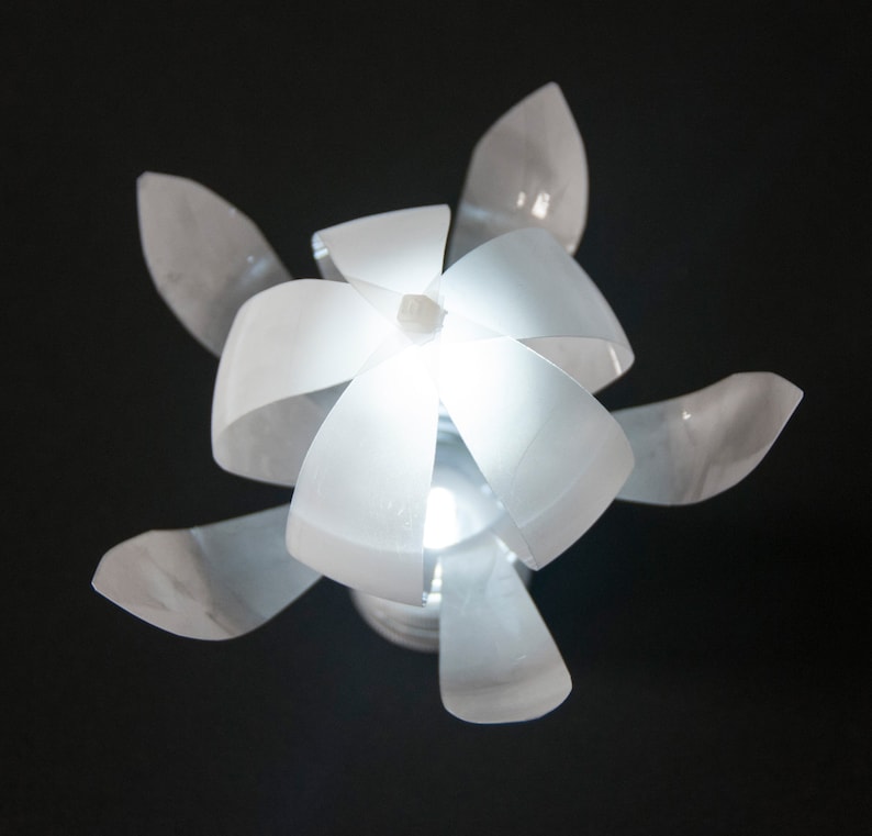 Set of 6 LED Plastic Bottle Flowers (one in Each Style) - Etsy Australia
