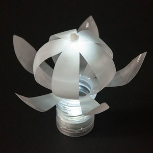 LED Plastic Bottle Flowers - Etsy