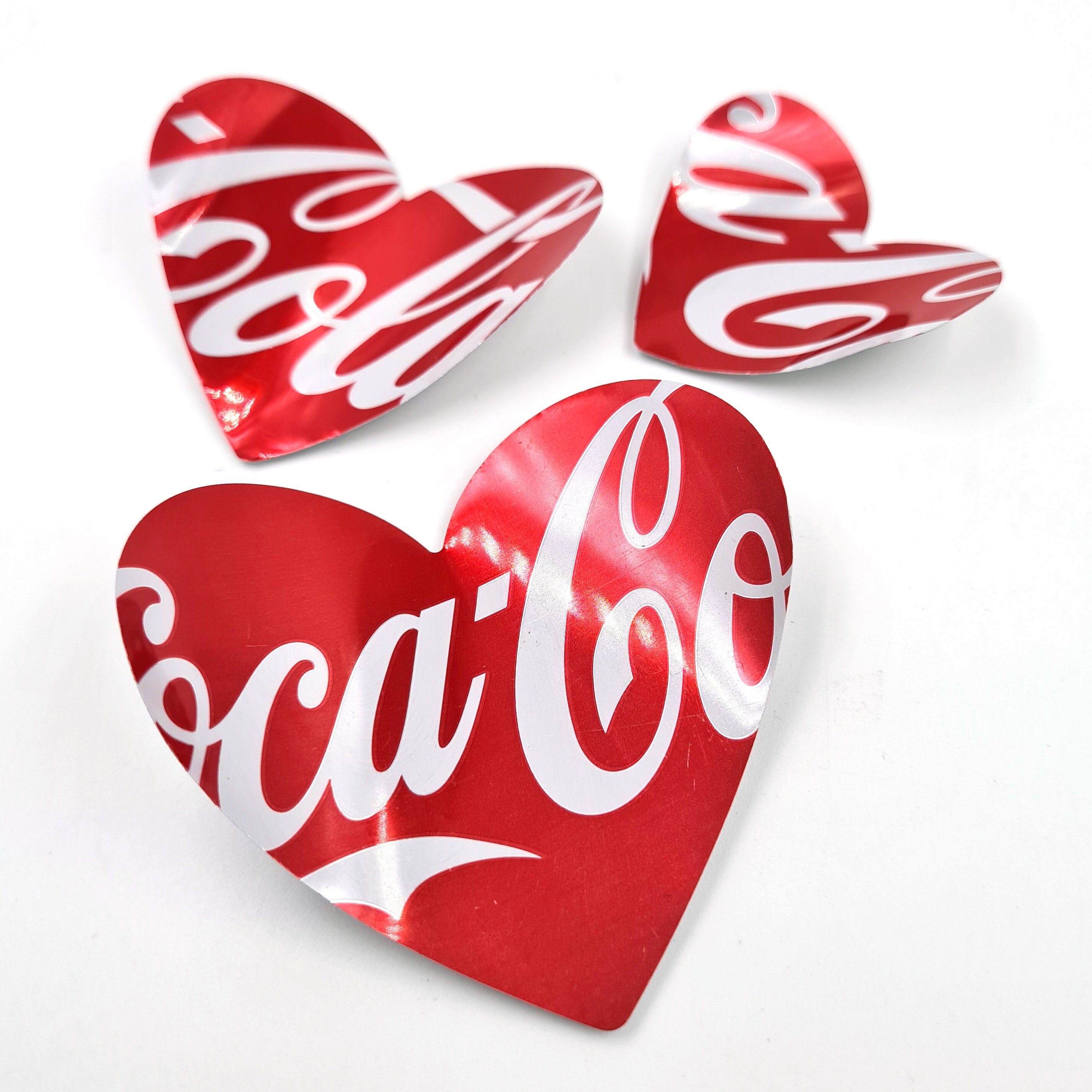 Coca-cola Can Magnets - Hearts - Etsy UK