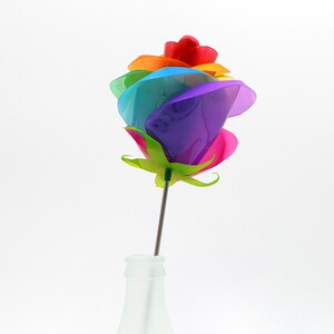 Plastic Bottle Rainbow Roses - Etsy