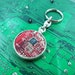 Red Circuit Board Keyring Upcycled PCB Keychain - Etsy