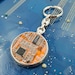 Orange Circuit Board Keyring - Upcycled PCB Keychain - Etsy