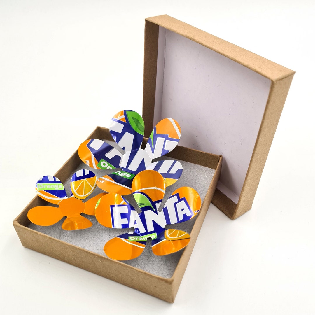 Fanta Drinks Can Magnets - Flowers - Etsy