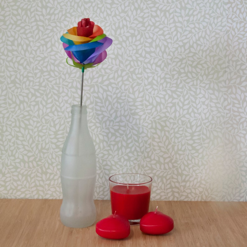 Plastic Bottle Rainbow Roses - Etsy