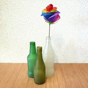 Plastic Bottle Roses Made From Recycled Plastic Bottles - Etsy