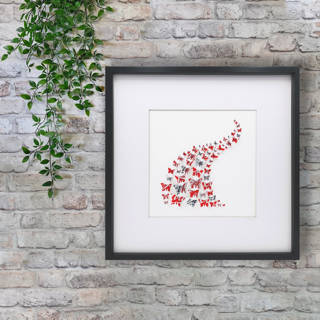 Coca-cola & Diet Coke Butterfly Swoosh Large - Recycled Can Picture ...