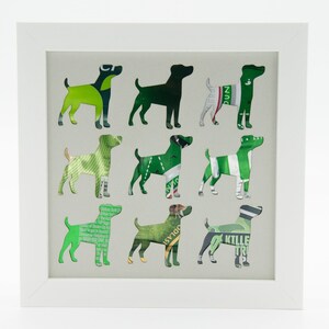 Jack Russell Upcycled Can Picture - Framed, Many Colours Available - Etsy
