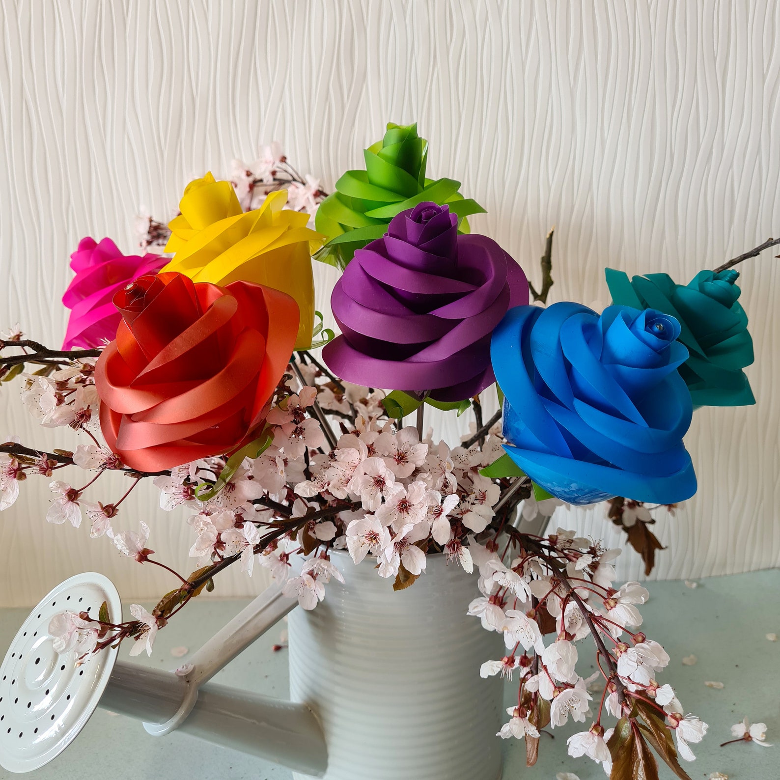 Plastic Bottle Roses Made from recycled plastic bottles | Etsy