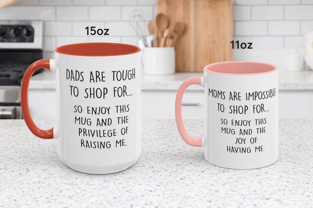Best Dad & Mom Gift Funny Parent Coffee Mug Gift Father's Mother's Day ...