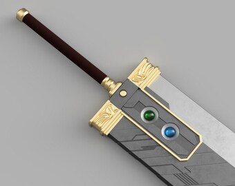 Buster Sword 3d Print | Etsy