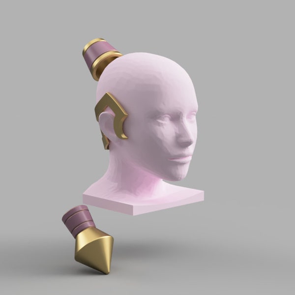 3d Print Head Piece - Etsy