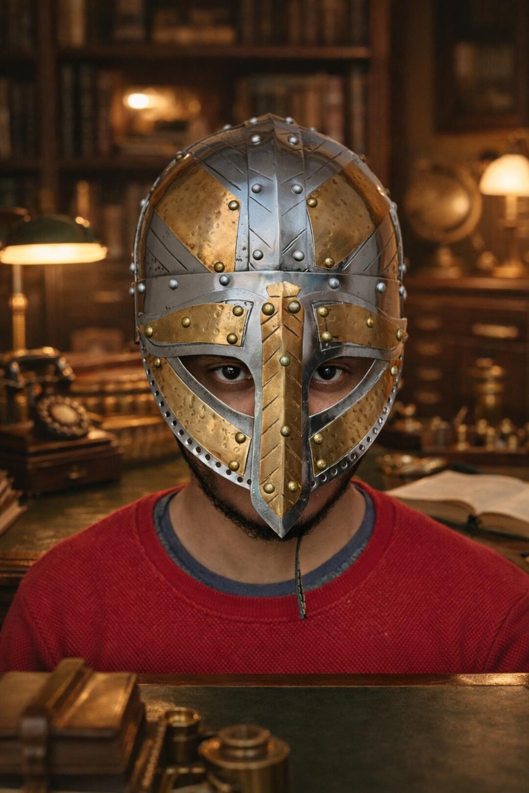 Medieval German Sallet Helmet 18 Gauge Steel Gothic Knight Armor LARP ...