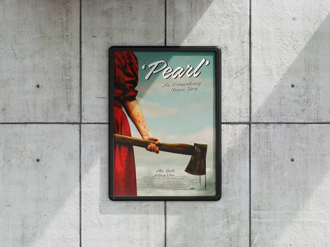 Pearl Movie Psycho Horror Slasher Art Print - Etsy