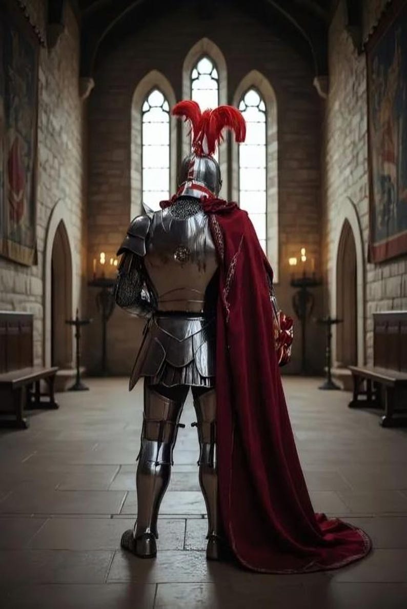 Medieval Knight Full Steel Barbuta Armor | Cosplay, Reenactment - Etsy