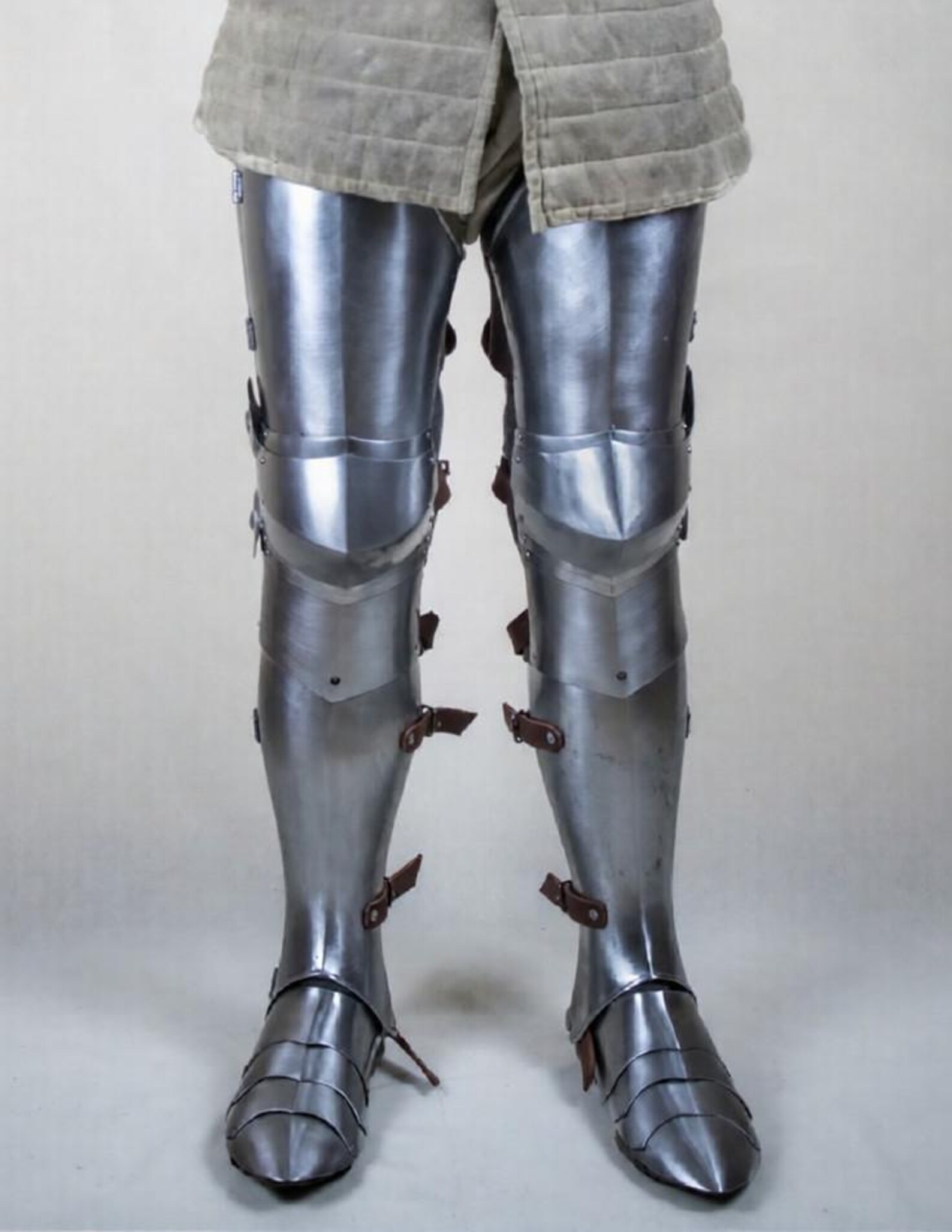 Handmade Steel Gothic Leg Armor Set | Medieval Knight Greaves - Etsy