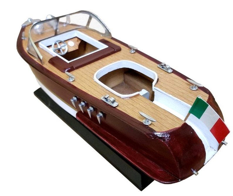 Wooden Boat Model Riva Aquarama MAHOGANY Runabout SPEED BOAT - Etsy
