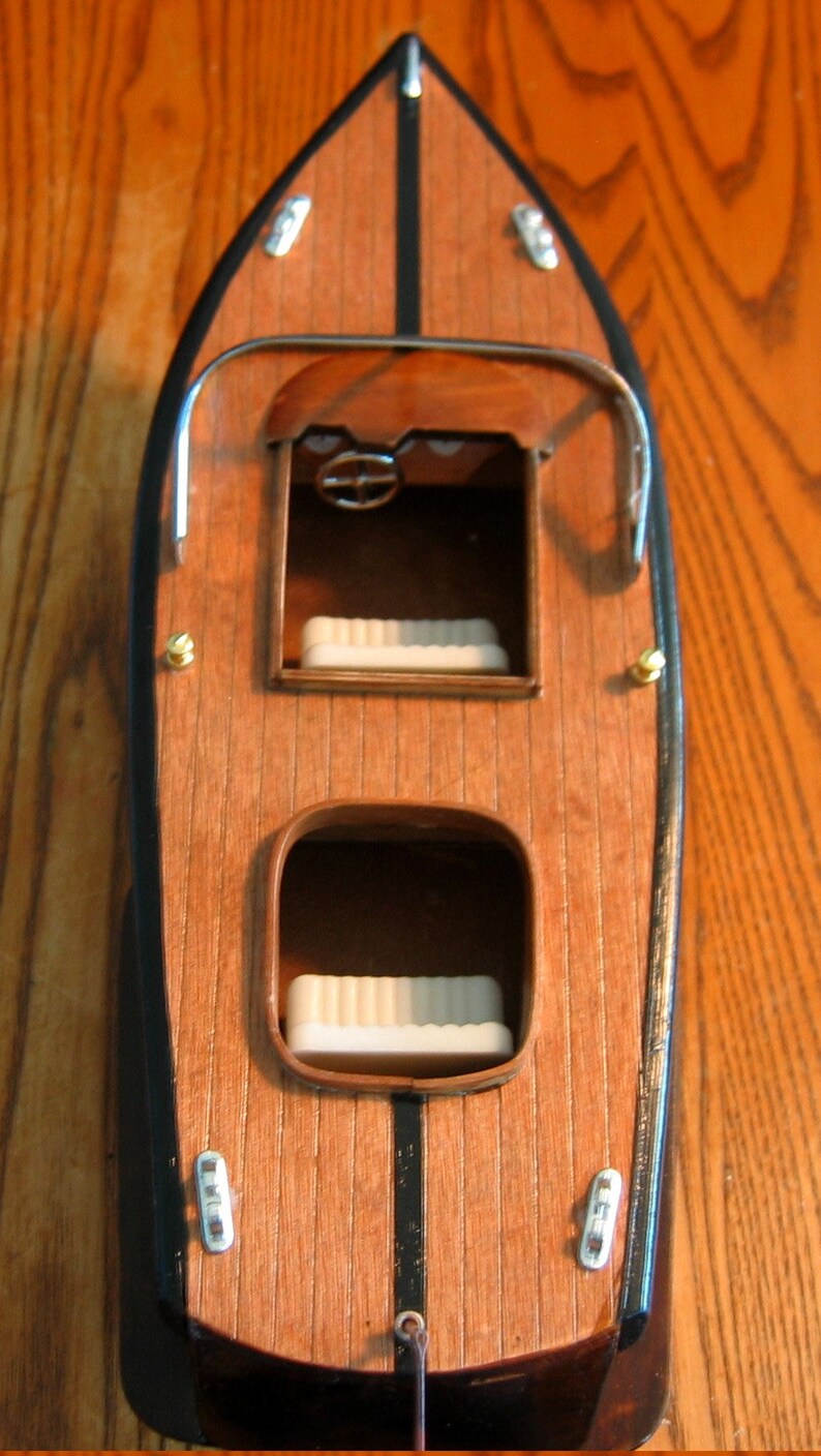 Wooden Boat Model Chris Craft MAHOGANY Runabout SPEED BOAT - Etsy