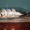 Mini Ship in a Bottle Historic REVOLUTIONARY BRIG Swift New OLD Stock ...