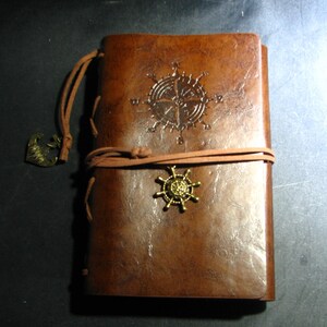 Vintage Look Nautical Leather Journal Notebook- Great for Cruising ...