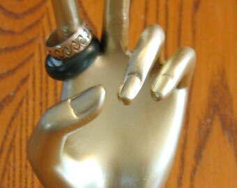 Peace Sign Ring Holder - Etsy