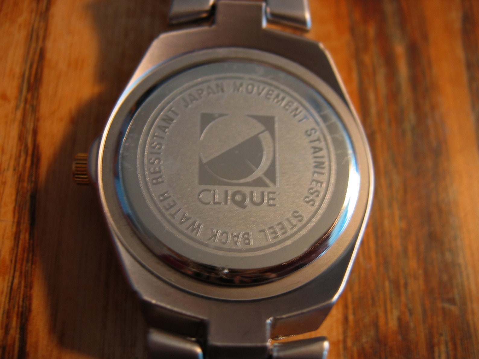 Two Tone Men's CLIQUE Watch All Stainless Steel Water - Etsy