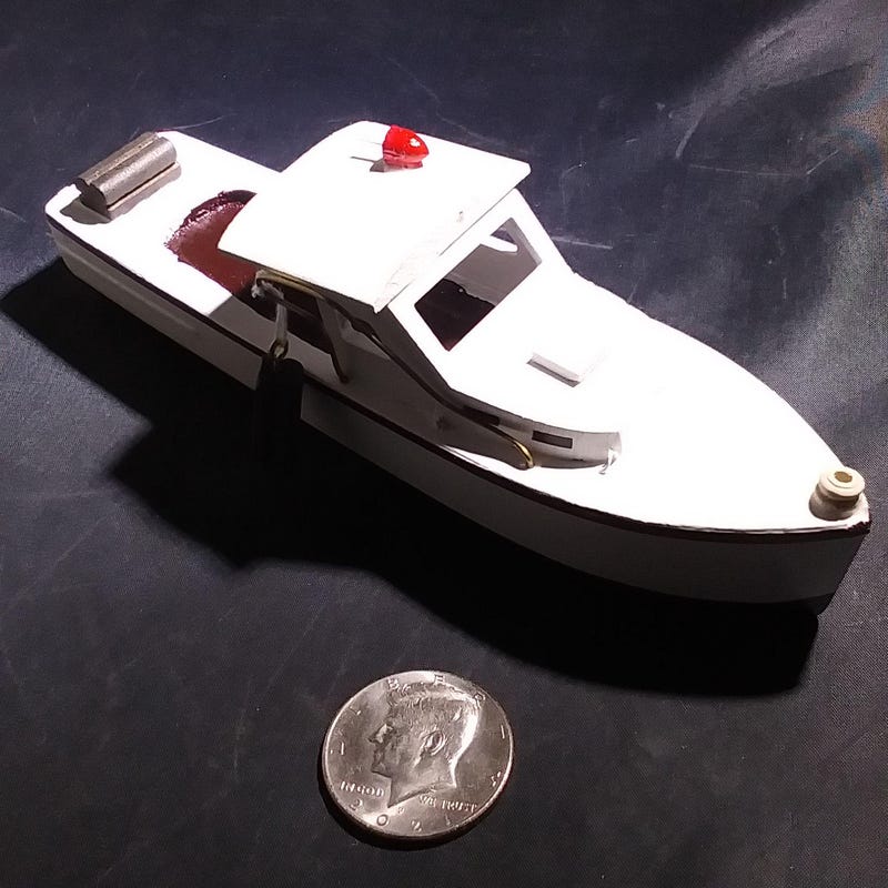 Large Wooden Boat Model - Etsy