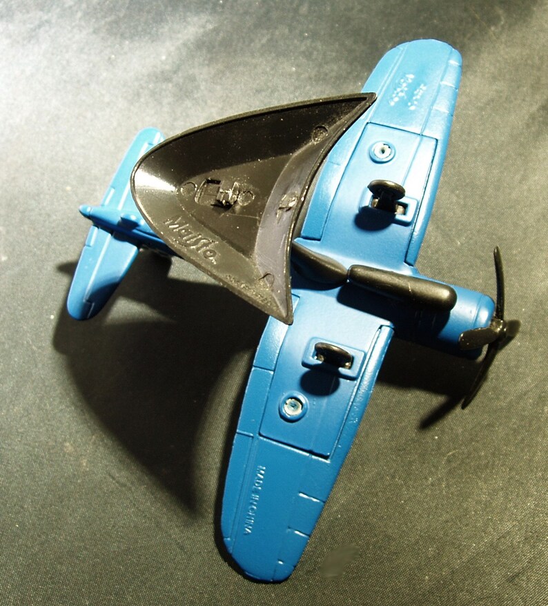 Mini Diecast USMC F4U-1D Corsair WW2 Fighter Airplane on Stand - Etsy