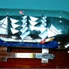 Mini Ship in a Bottle Historic REVOLUTIONARY BRIG Swift New OLD Stock ...