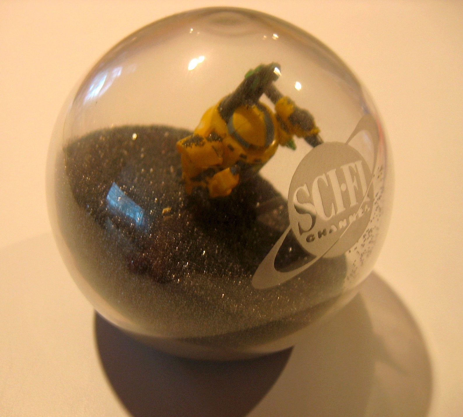 Vintage SCI FI CHANNEL Television Snow Globe Dome of Alien - Etsy