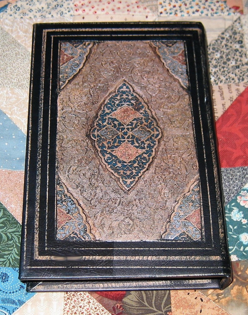 Vintage New Antique Look Book Storage Box Crafted Lined- Magnetic ...