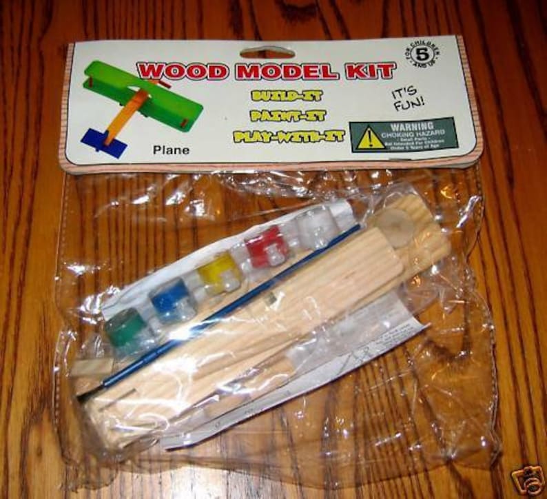 WW1 Bi-plane Wooden Airplane Model Kit Great for Beginners. - Etsy