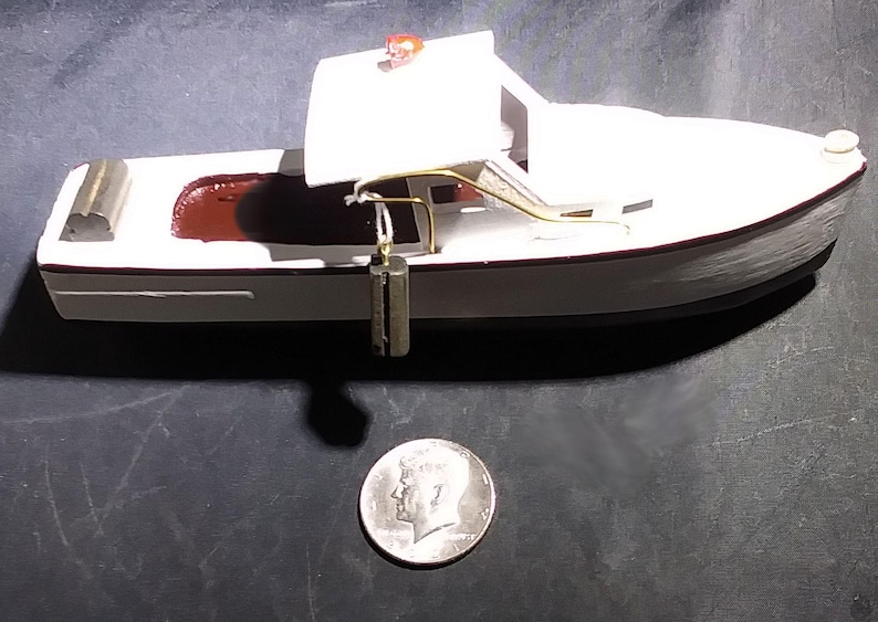 Wooden Mid Size MAINE LOBSTER BOAT Model 7" Long- Fully Assembled - Etsy