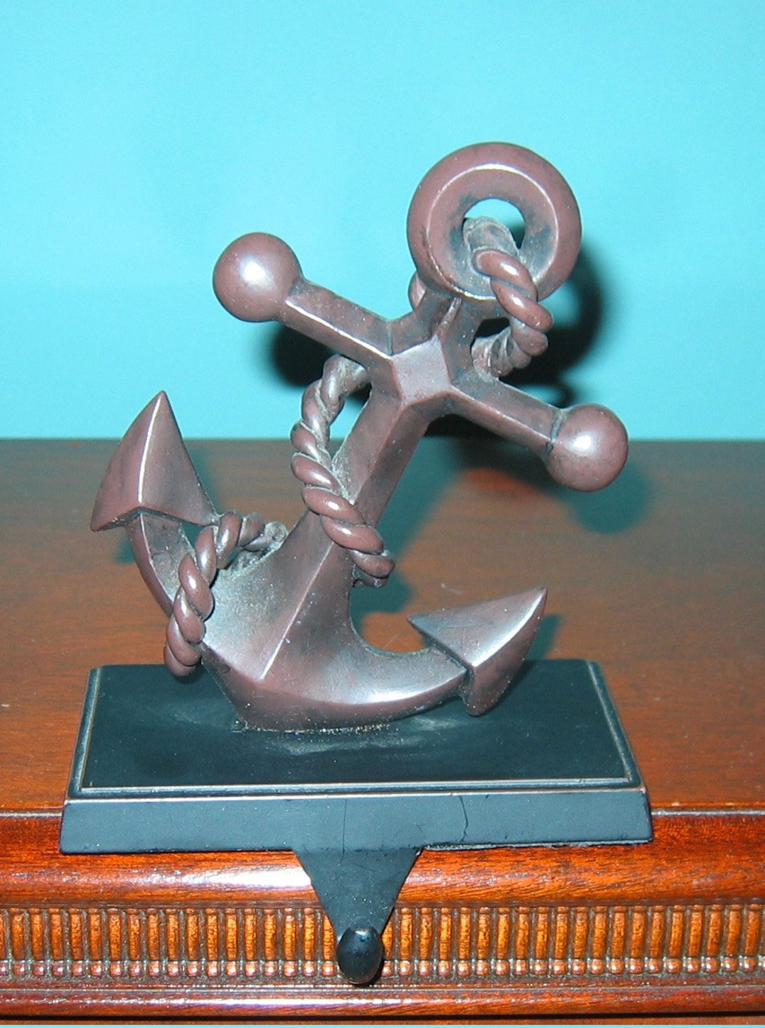 Danforth Navy Anchor Shelf Hook Cast Metal Base 5 1/2" Tall - Etsy